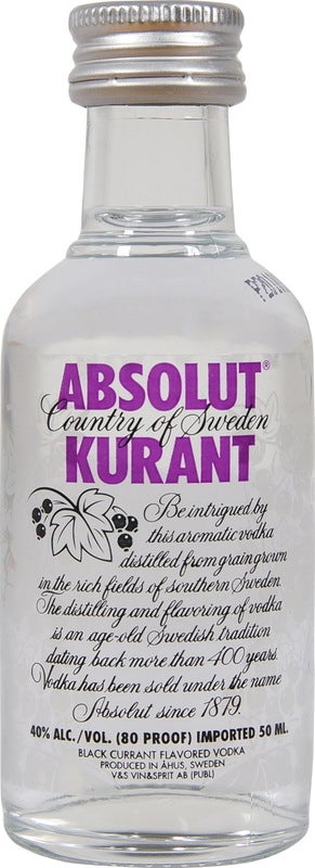 Absolut Kurant | 40% | 0,05 l | 1001Spirits