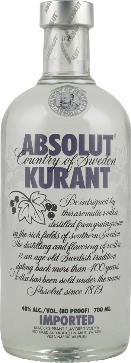 Absolut Kurant | 40% | 0,70 l | 1001Spirits