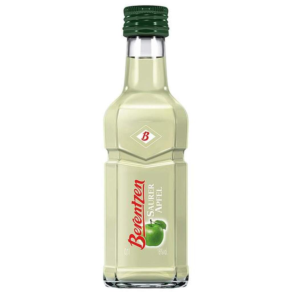 Berentzen Saurer Apfel | 16% | 0,10l Fl | 1001Spirits